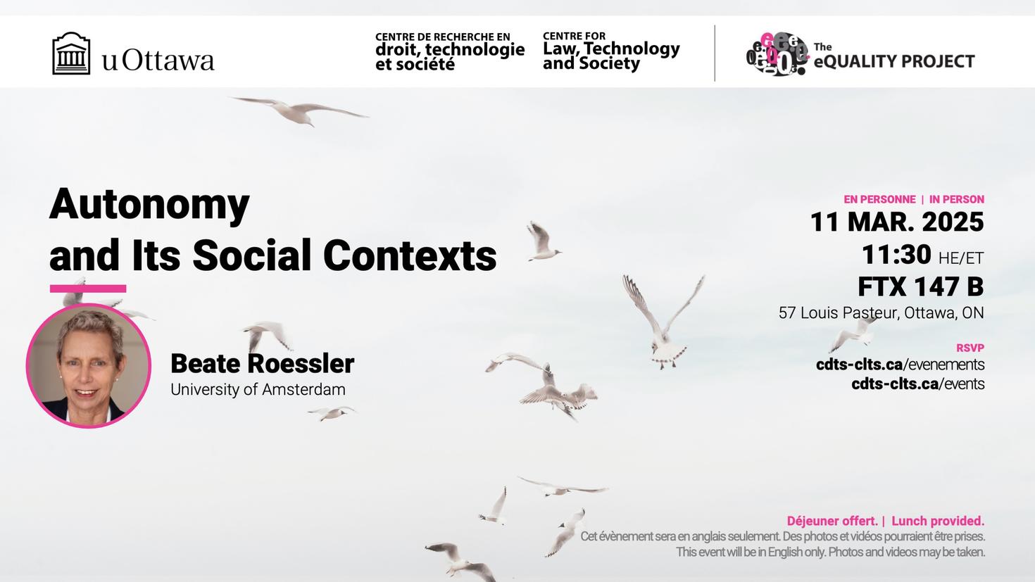 Autonomy and Its Social Contexts | Université d'Ottawa